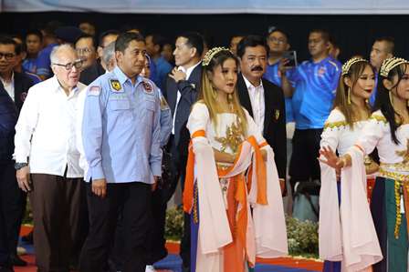Waka Polri Resmi Buka Kejurnas INKANAS Kapolri Cup 2024 di GOR Ken Arok ...
